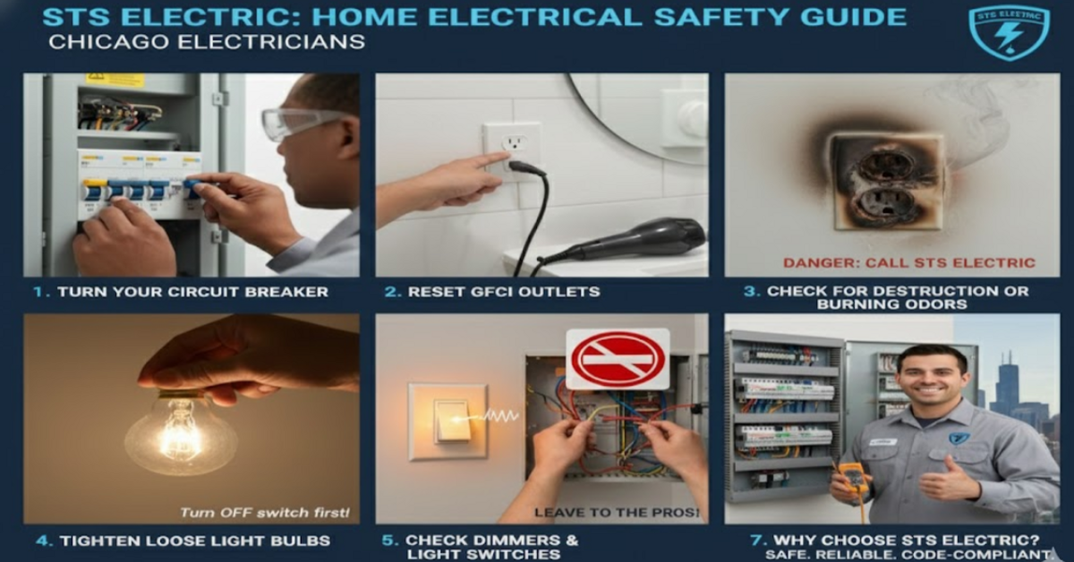 DIY Safety Tips Before Calling Electricians STS Electric - Electricians in Chicago